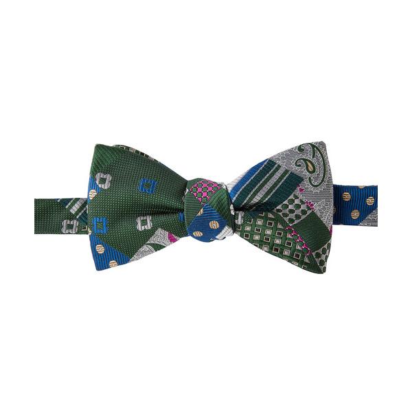 ZOZO問い合わせ番号:34674875ショップ:giraffe，ジラフブランド:giraffe，ジラフ商品名:アンティークパターン蝶タイ GREENカテゴリ:フォーマルスーツ/小物>蝶ネクタイブランド品番:DMB0218A素材:シル...