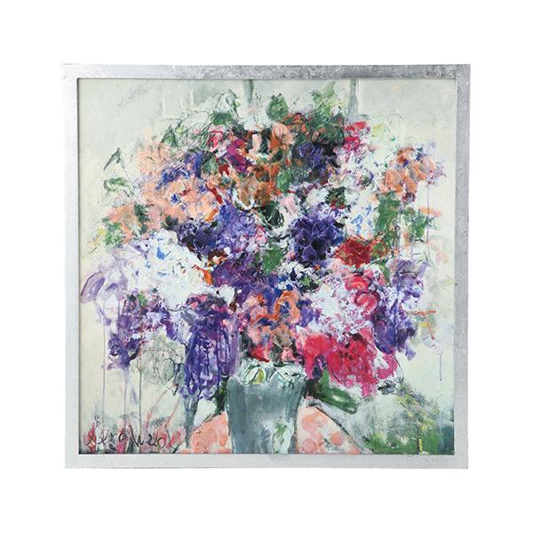 ZOZO問い合わせ番号:34676105ショップ:Francfranc，フランフランブランド:Francfranc，フランフラン商品名:SANDY WELCH アートボード フローラ パープルカテゴリ:インテリア>ポスター/アートブラ...