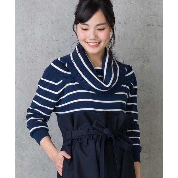 『セール実施中』ZOZO問い合わせ番号:34747158ショップ:Sweet Mommy，スウィートマミーブランド:SweetMommy，スウィートマミー商品名:オフショルダーニットカテゴリ:ママ＆ベビー>マタニティウェア/グッズブラ...