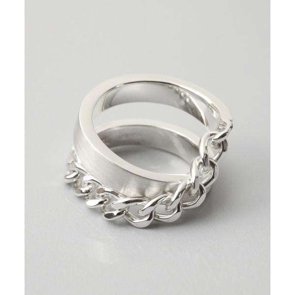 ZOZO問い合わせ番号:35657376ショップ:e.m.，イーエムブランド:e.m.，イーエム商品名:SILVER925スウィングチェーンリング/レディース/メンズカテゴリ:アクセサリー>リングブランド品番:1703-AR924素材...