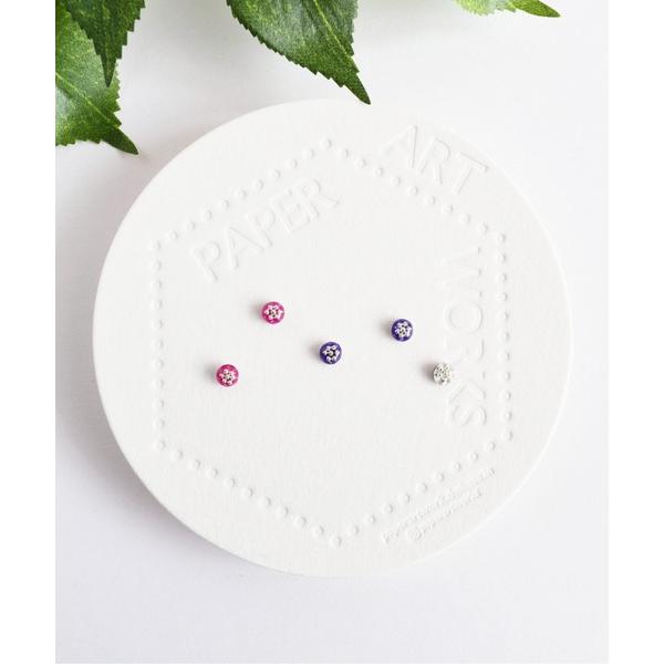 ※このアイテムは返品・交換対象外商品です。ZOZO問い合わせ番号:36188961ショップ:TONE，トーンブランド:tone，トーン商品名:【PAPER ART WORKS】Cassiopeia+ dotカテゴリ:アクセサリー>ピア...