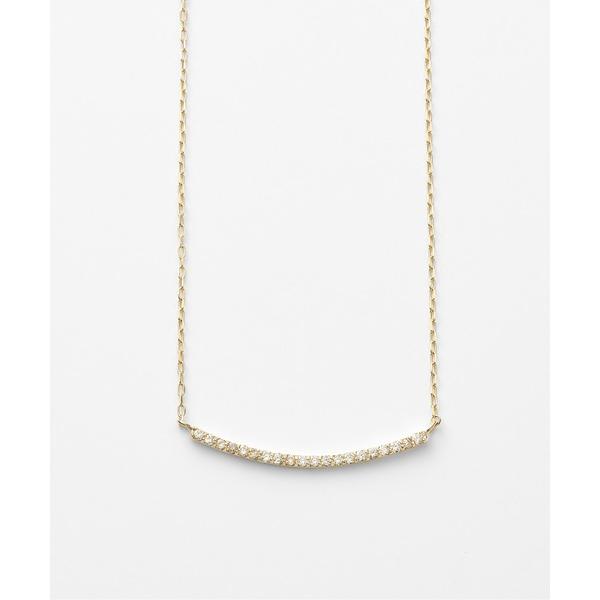 ZOZO問い合わせ番号:36335822ショップ:L&amp;Co.，エルアンドコーブランド:Jewel closet by L&amp;Co.，ジュエルクローゼットバイエルアンドコー商品名:K10 ダイヤモンド マイクロセッティング ネッ...