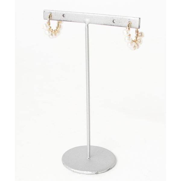 ZOZO問い合わせ番号:36904458ショップ:TONE，トーンブランド:tone，トーン商品名:【marinaJEWELRY】pti/Freshwater Pearl wrapped earringカテゴリ:アクセサリー>イヤリン...