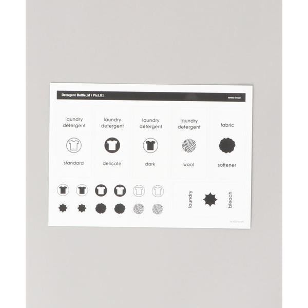 ※このアイテムは返品・交換対象外商品です。ZOZO問い合わせ番号:36941549ショップ:sarasa design store，サラサデザインストアブランド:sarasa design，サラサデザイン商品名:b2c ランドリーボトル用ラ...