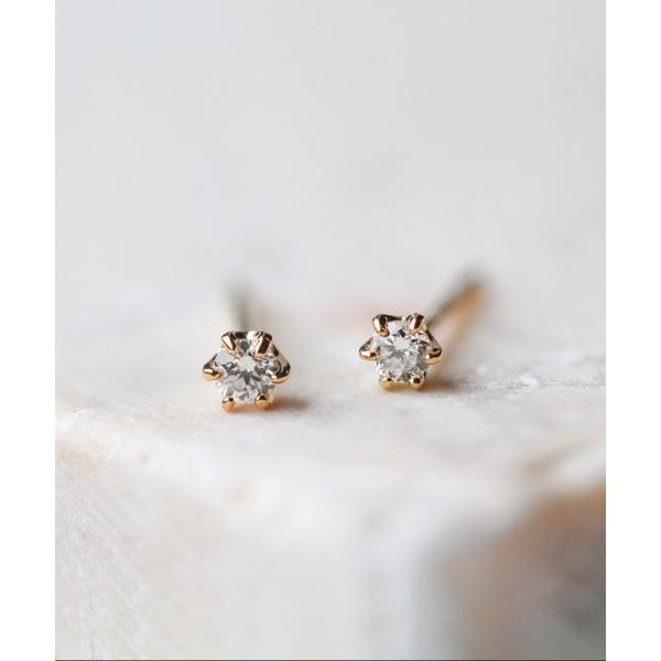 ※このアイテムは返品・交換対象外商品です。ZOZO問い合わせ番号:37179020ショップ:cui-cui，キュイキュイブランド:cui-cui，キュイキュイ商品名:一石 ダイヤモンド 0.05ct ピアス | K18カテゴリ:アクセサリー...