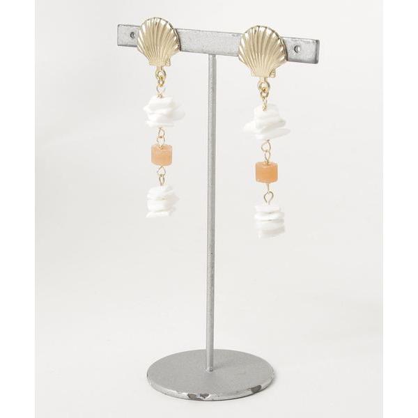 ※このアイテムは返品・交換対象外商品です。ZOZO問い合わせ番号:37415770ショップ:TONE，トーンブランド:tone，トーン商品名:【Lira jewelry】シェル珊瑚ピアスカテゴリ:アクセサリー>ピアス（両耳用）ブランド...