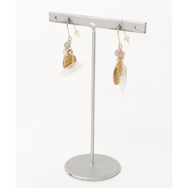 ※このアイテムは返品・交換対象外商品です。ZOZO問い合わせ番号:37415782ショップ:TONE，トーンブランド:tone，トーン商品名:【Lira jewelry】メダイクリスタル　ピアスカテゴリ:アクセサリー>ピアス（両耳用）...