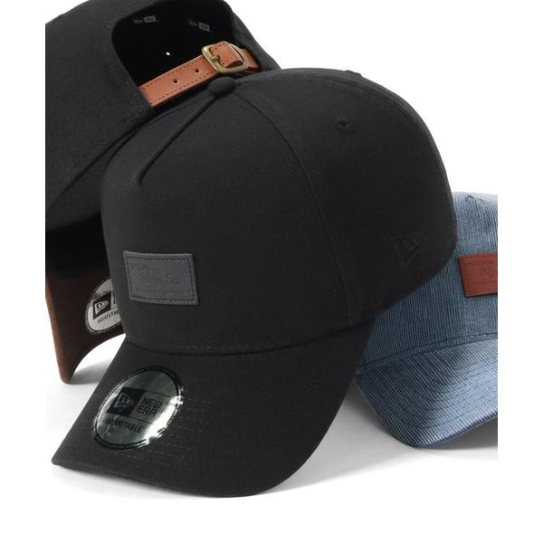 ZOZO問い合わせ番号:38150799ショップ:ONSPOTZ，オンスポッツブランド:NEW ERA，ニューエラ，ONSPOTZ，オンスポッツ商品名:オンスポッツ別注 ニューエラ キャップ レザーパッチ ストラップバック 9FORTY L...