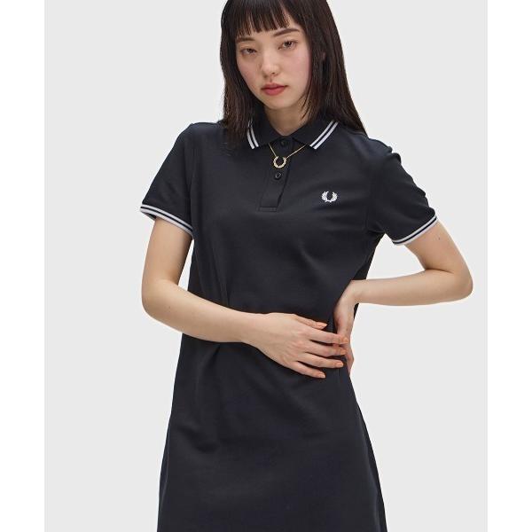 ZOZO問い合わせ番号:38630257ショップ:FRED PERRY，フレッドペリーブランド:FRED PERRY，フレッドペリー商品名:新色先行予約受付中／Twin Tipped Pique Dress／フレッドペリーポロシャツワンピー...