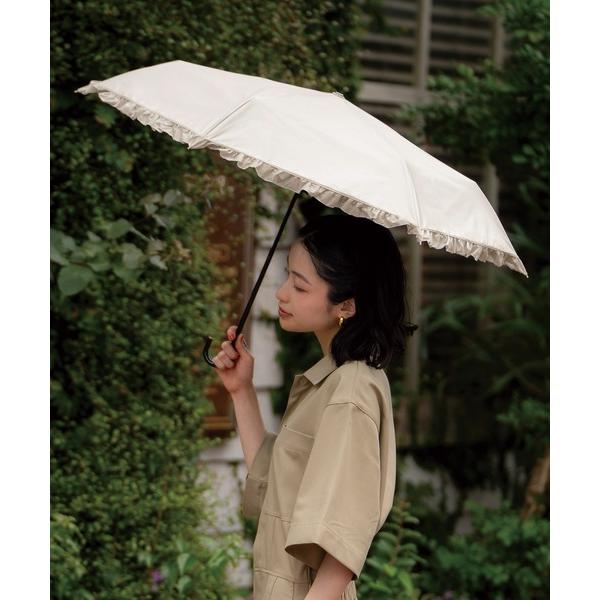 ZOZO問い合わせ番号:38664917ショップ:Wpc./KiU，ダブリュピーシーキウブランド:Wpc.，ダブリュピーシー商品名:★完全遮光 クラシックフリル ミニ 晴雨兼用 日傘 折りたたみ Wpc.カテゴリ:ファッション雑貨>折...