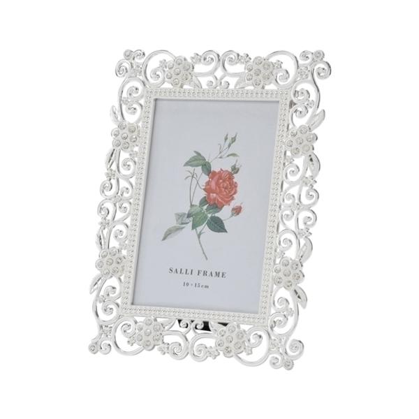 ZOZO問い合わせ番号:40046773ショップ:Francfranc，フランフランブランド:Francfranc，フランフラン商品名:サリーフレーム フラワー シルバーカテゴリ:インテリア>フォトフレームブランド品番:1111030...