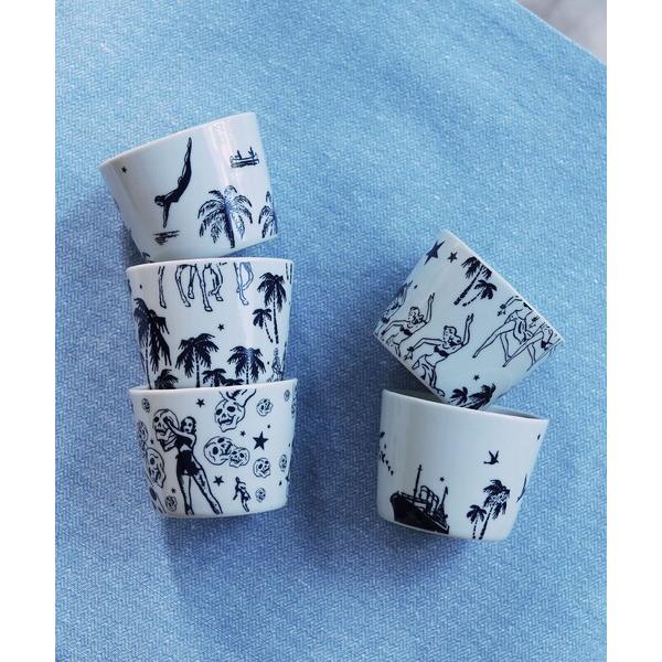 ZOZO問い合わせ番号:40109777ショップ:BEAMS MEN，ビームス メンブランド:TOKYO CULTUART by BEAMS，トウキョウカルチャートバイビームス商品名:横尾忠則 / 髑髏お猪口セットカテゴリ:食器/キッチン&...