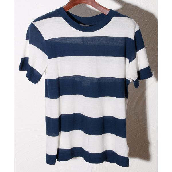 ZOZO問い合わせ番号:40250431ショップ:ability，アビリティブランド:ROLLA'S，ローラス商品名:ROLLAS ローラス / BIG STRIPE TEE ボックスストライプボーダーTシャツ / RO12939カテゴリ:...