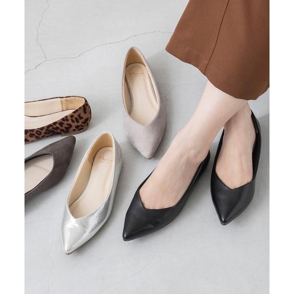 『タイムセール実施中』ZOZO問い合わせ番号:41158372ショップ:welleg from outletshoes，ウェレッグフロムアウトレットシューズブランド:welleg，ウェレッグ，menue，メヌエ商品名:ポインテッドトゥ Vカ...