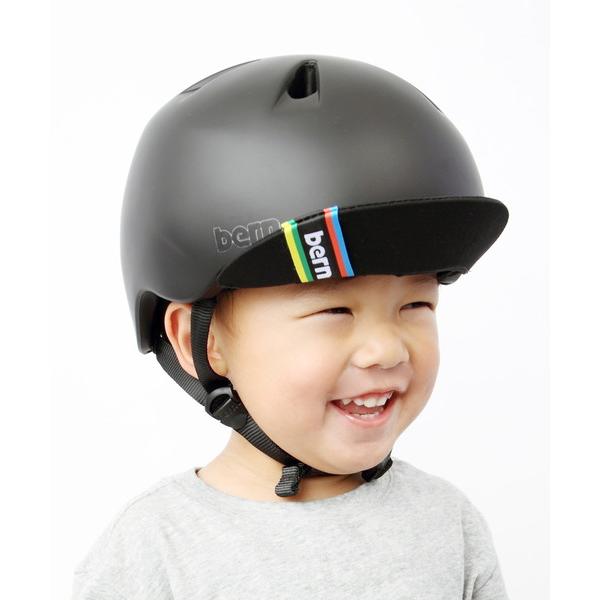 ZOZO問い合わせ番号:41194354ショップ:YTS STORE，ワイティーエス　ストアブランド:bern，バーン商品名:【bern】NINO ALL SEASON キッズ ヘルメットカテゴリ:アウトドア/スポーツ>スポーツグッズ...