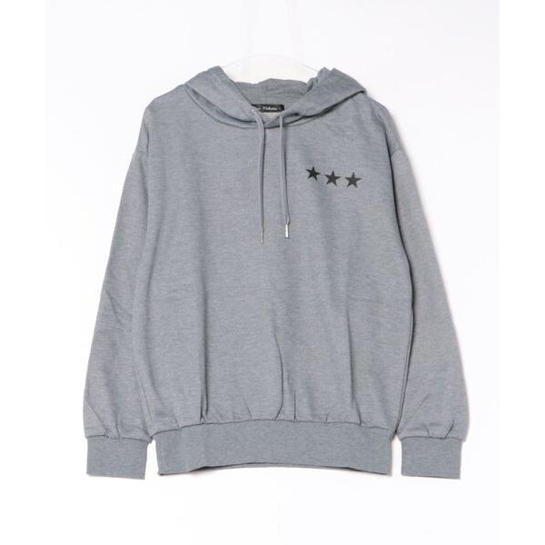 『タイムセール実施中』ZOZO問い合わせ番号:41396858ショップ:STYLEBLOCK，スタイルブロックブランド:STYLEBLOCK，スタイルブロック商品名:スタープリント裏毛スウェットパーカーカテゴリ:トップス>パーカーブラ...