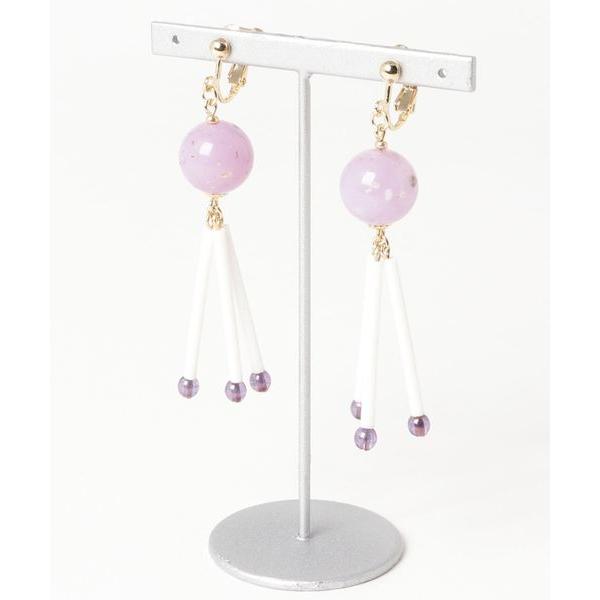 『セール実施中』ZOZO問い合わせ番号:41636220ショップ:TONE，トーンブランド:tone，トーン商品名:【tschuss(チュース)】「pyramide ピラミッド」 イタリア製ビーズイヤリングカテゴリ:アクセサリー>イヤ...