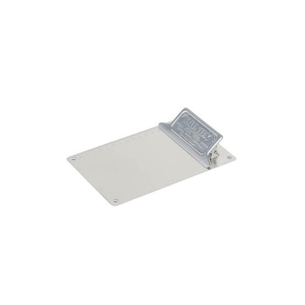 ZOZO問い合わせ番号:41982810ショップ:DULTON，ダルトンブランド:DULTON，ダルトン商品名:METAL CLIPBOARD ''A6'' GALVANIZED / メタル クリップボードカテゴリ:雑貨/ホビー>ステ...