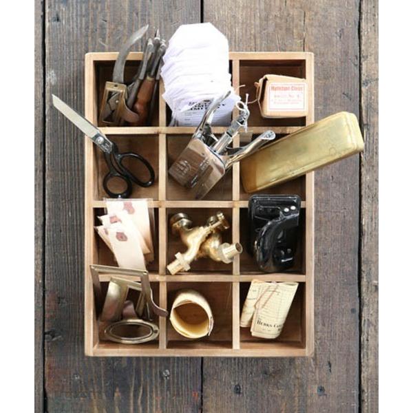 ZOZO問い合わせ番号:41983021ショップ:DULTON，ダルトンブランド:DULTON，ダルトン商品名:12 PARTITION WOODEN BOX H65 /木製 小物 収納ボックスカテゴリ:インテリア>収納グッズブランド...