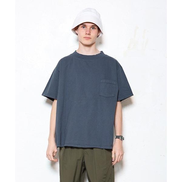 ZOZO問い合わせ番号:42640612ショップ:SAWINTO，ソイントブランド:Goodwear(Since1983)，グッドウェア商品名:【MADE IN USA】S/S MOCK NECK POCKET TEE BIG / ショート...