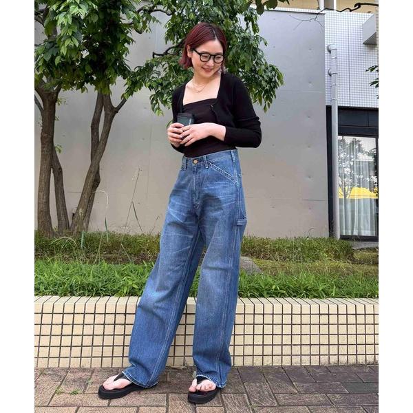 ZOZO問い合わせ番号:42921198ショップ:Lee，リーブランド:Lee，リー商品名:Lee/リー ワイドペインターパンツ【 お気に入りトータル2万超え】DUNGAREES/ダンガリーズ デニムパンツ ユニセックス/デニムセットアップ...