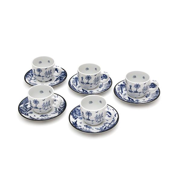 ZOZO問い合わせ番号:5202430ショップ:BEAMS MEN，ビームス メンブランド:TOKYO CULTUART by BEAMS，トウキョウカルチャートバイビームス商品名:横尾忠則 / 髑髏カップ＆ソーサーセットカテゴリ:食器/キ...