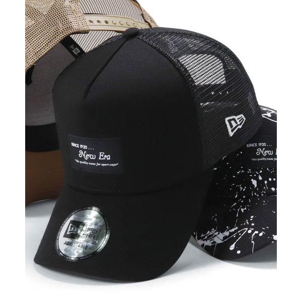 ZOZO問い合わせ番号:43195999ショップ:ONSPOTZ，オンスポッツブランド:NEW ERA，ニューエラ商品名:オンスポッツ別注 ニューエラ メッシュキャップ 9FORTY BLACK PATCH NEW ERAカテゴリ:帽子&g...
