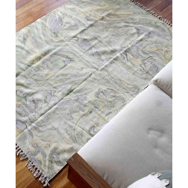 『タイムセール実施中』ZOZO問い合わせ番号:43196238ショップ:a.depeche，アデペシュブランド:a.depeche，アデペシュ商品名:marble rug forest 1400 / マーブルコットンラグマットカテゴリ:イン...