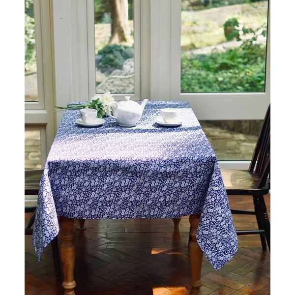 ZOZO問い合わせ番号:44338434ショップ:salle de bal，サルデバルブランド:BURLEIGH，バーレイ，salle de bal，サルデバル商品名:【 BURLEIGH / バーレイ 】 ブルーキャリコ　テーブルクロスL...