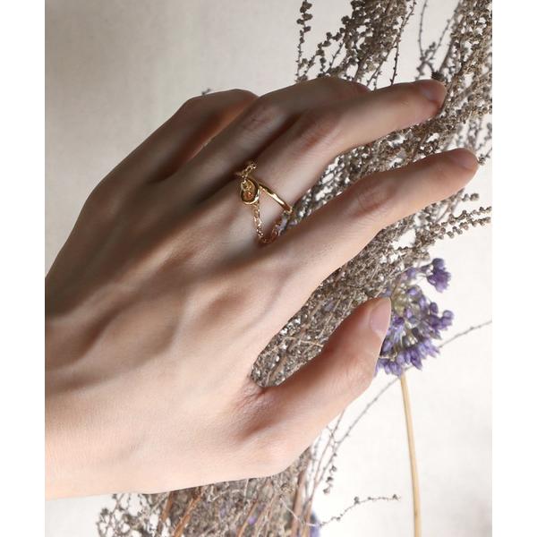 ZOZO問い合わせ番号:44712813ショップ:MAISON mou，メゾン ムーブランド:YArKA，ヤーカ商品名:【YArKA/ヤーカ】silver925 chain bridge ring[haci2] /チェーンリング シルバー9...