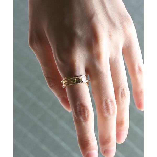 ZOZO問い合わせ番号:44712814ショップ:MAISON mou，メゾン ムーブランド:YArKA，ヤーカ商品名:【YArKA/ヤーカ】silver925 asymmetry wave ring[ueb] /アシンメトリーリング シル...