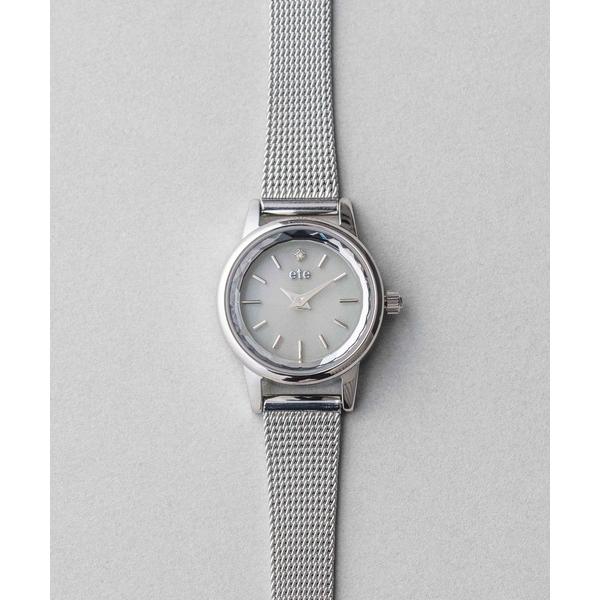 ZOZO問い合わせ番号:44818227ショップ:ete，エテブランド:ete，エテ商品名:ソーラーウォッチ メッシュベルトカテゴリ:腕時計>アナログ腕時計ブランド品番:890395_890397素材:A:ステンレス+チタンイエローゴ...