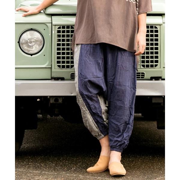 ZOZO問い合わせ番号:5415713ショップ:チャイハネ，チャイハネブランド:チャイハネ，チャイハネ商品名:【チャイハネ】バイカラーサルエルパンツ（ユニセックス）カテゴリ:パンツ>その他パンツブランド品番:NWW-3501素材:綿1...