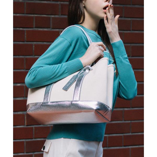 『セール実施中』ZOZO問い合わせ番号:45222822ショップ:UNBILLION，アンビリオンブランド:cache cache，カシュ カシュ商品名:カシュカシュ cachecache / パーテーションキャンバストートバッグLカテゴリ...