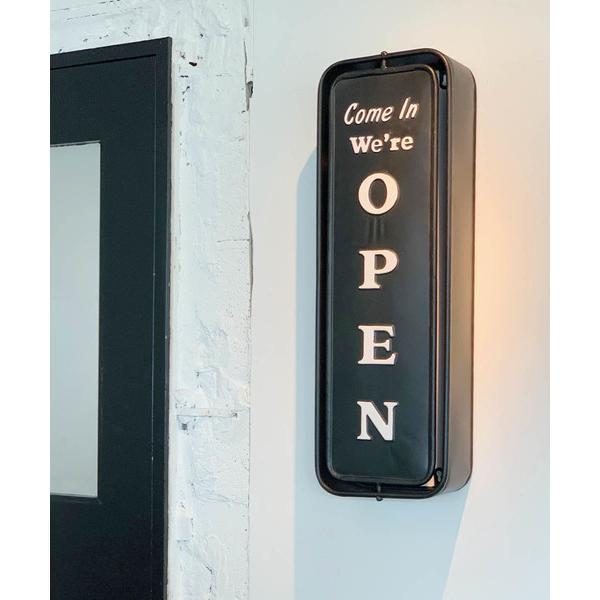 ZOZO問い合わせ番号:45561167ショップ:DULTON，ダルトンブランド:DULTON，ダルトン商品名:WALL MOUNT SPINNER SIGN OPEN-CLOSED /ウォール マウント スピナー サイン オープン クロー...