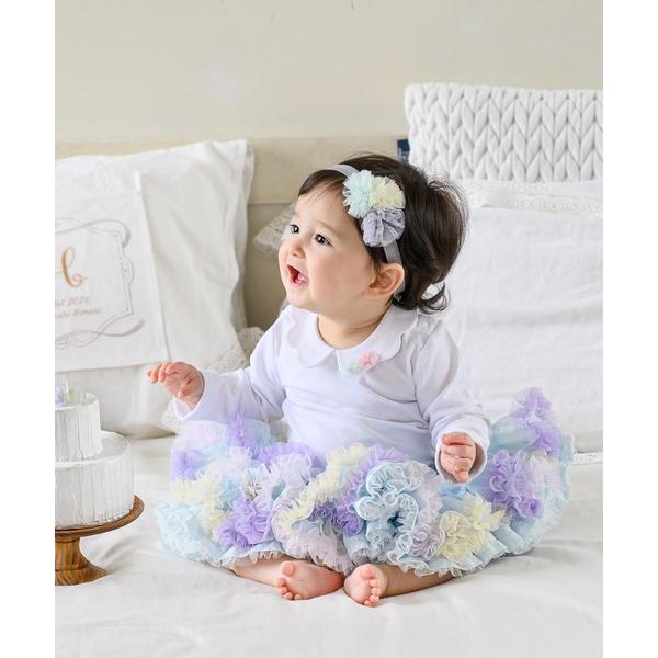 ※このアイテムは返品・交換対象外商品です。ZOZO問い合わせ番号:46064168ショップ:panpantutu，パンパンチュチュブランド:panpantutu，パンパンチュチュ商品名:エンジェルカラーロンパース(長袖)カテゴリ:ママ＆ベビ...