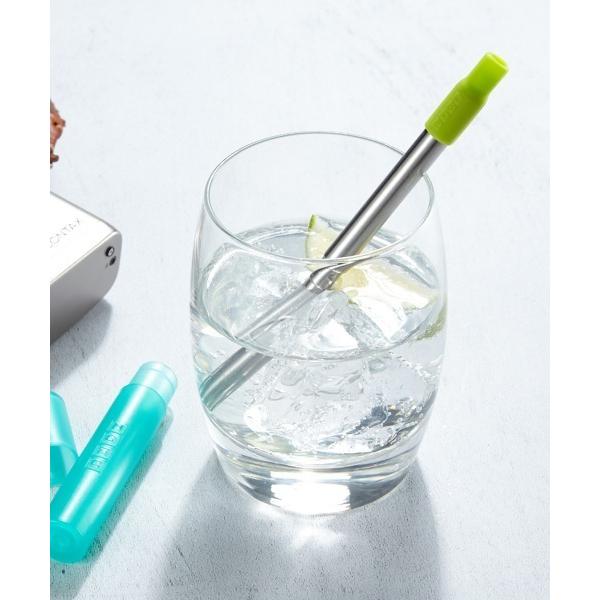 ZOZO問い合わせ番号:46160592ショップ:entre square，アントレスクエアブランド:entre square，アントレスクエアー商品名:ZOKU/ポケットストロー ティールカテゴリ:食器/キッチン>キッチンツールブラ...