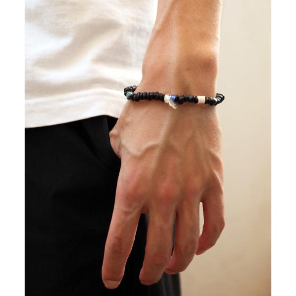 ZOZO問い合わせ番号:46303814ショップ:MR.OLIVE，ミスターオリーブブランド:amp japan，アンプジャパン商品名:Goa BR(ビーズ ブレスレット)カテゴリ:アクセサリー>ブレスレットブランド品番:HQHK-4...