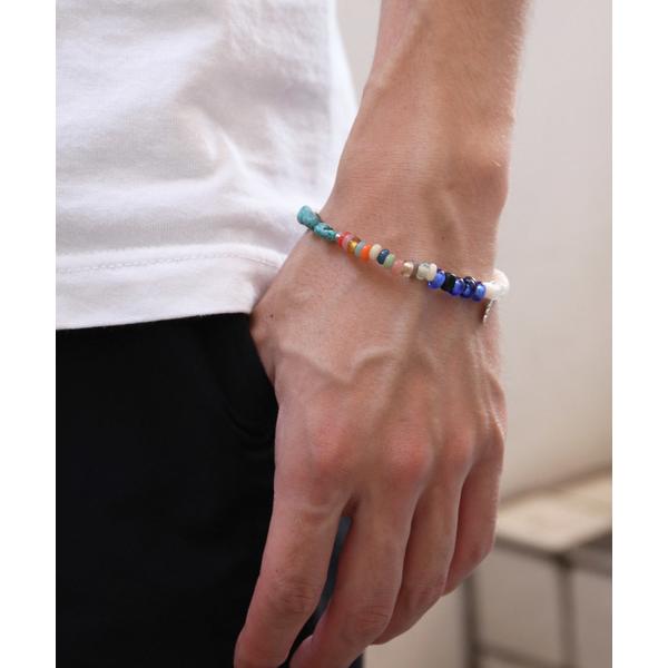 ZOZO問い合わせ番号:46303856ショップ:MR.OLIVE，ミスターオリーブブランド:amp japan，アンプジャパン商品名:Malta BR(ビーズ ブレスレット)カテゴリ:アクセサリー>ブレスレットブランド品番:HQHK...