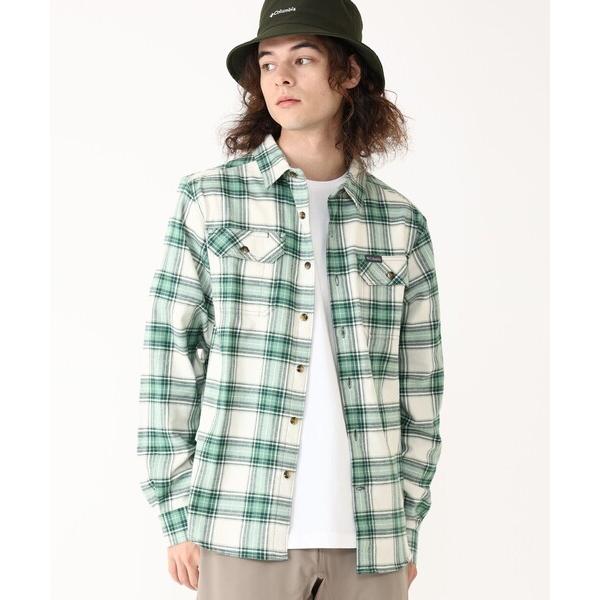 『セール実施中』ZOZO問い合わせ番号:46714080ショップ:Columbia，コロンビアブランド:Columbia，コロンビア商品名:Columbia/ フレアガンストレッチフランネルシャツ /コロンビアカテゴリ:トップス>シャ...