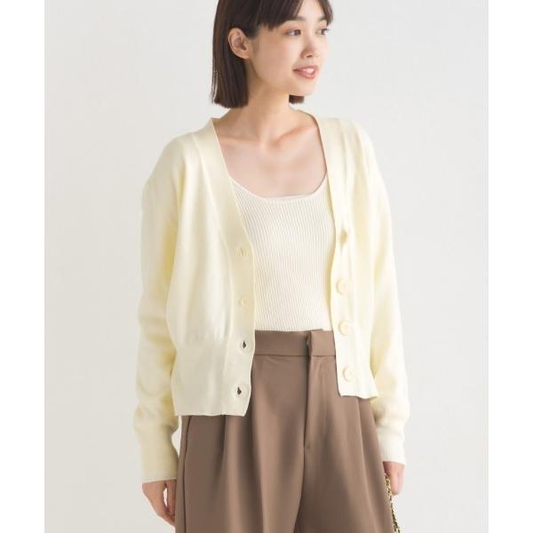 『タイムセール実施中』ZOZO問い合わせ番号:46786430ショップ:OMNES，オムネスブランド:marle，マルレ商品名:R/N　 Vネックショートニットカーディガンカテゴリ:トップス>カーディガン/ボレロブランド品番:7119...