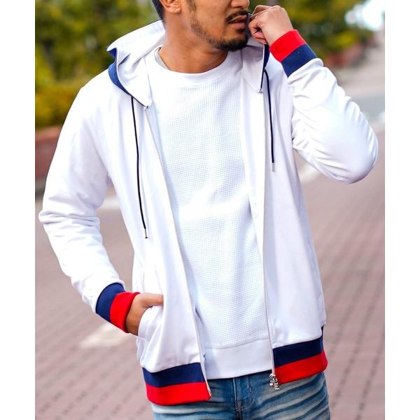 『セール実施中』ZOZO問い合わせ番号:47223437ショップ:adamsJUGGLER，アダムスジャグラーブランド:RetoroEngine，レトロエンジン商品名:リブラインジップパーカーカテゴリ:トップス>パーカーブランド品番:...