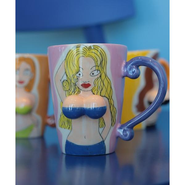 ZOZO問い合わせ番号:47388101ショップ:BEAMS MEN，ビームス メンブランド:bpr BEAMS，ビーピーアール ビームス 商品名:Meelarp / BIG BOOBS マグカップカテゴリ:食器/キッチン>グラス/マ...