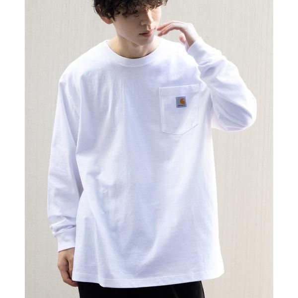 『セール実施中』ZOZO問い合わせ番号:47497625ショップ:ONSPOTZ，オンスポッツブランド:Carhartt，カーハート，ONSPOTZ，オンスポッツ商品名:カーハート 長袖Tシャツ ロンT WORKWEAR POCKET CA...