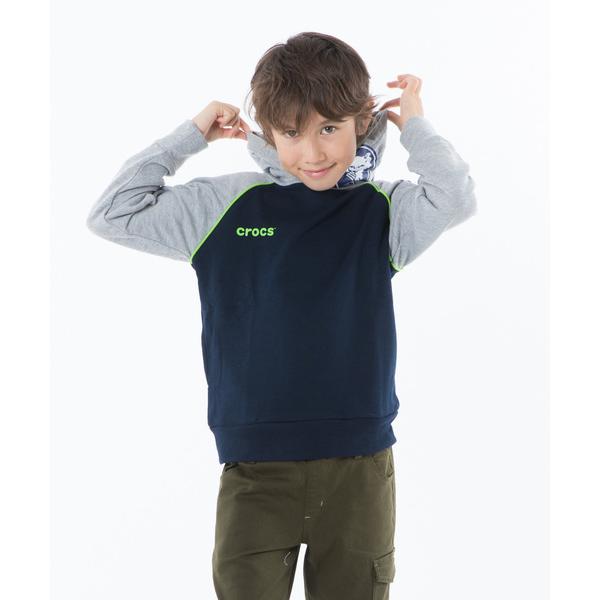 『タイムセール実施中』ZOZO問い合わせ番号:47594352ショップ:OP/RUSTY，オーピー/ラスティーブランド:crocs，クロックス商品名:【CROCS/クロックス】キッズスウェットパーカー / キッズ ボーイズ ガールズ スポー...