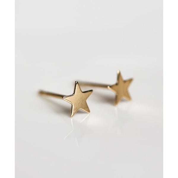 ※このアイテムは返品・交換対象外商品です。ZOZO問い合わせ番号:48156489ショップ:cui-cui，キュイキュイブランド:cui-cui，キュイキュイ商品名:ゴールド スター ピアス | K18カテゴリ:アクセサリー>ピアス（...