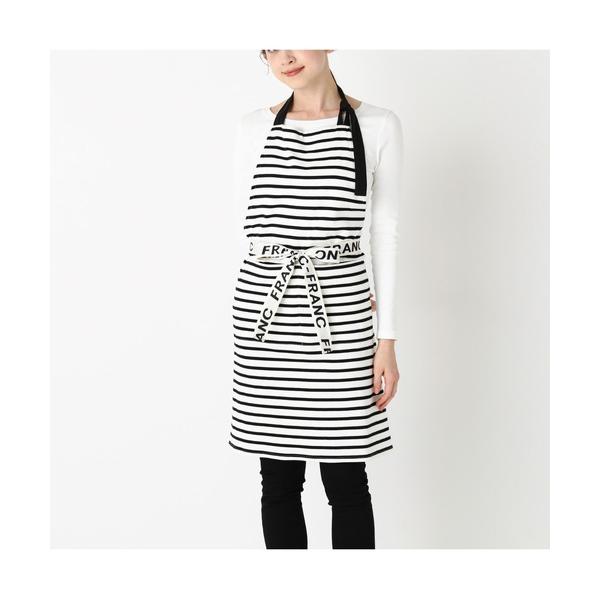 ZOZO問い合わせ番号:48194519ショップ:Francfranc，フランフランブランド:Francfranc，フランフラン商品名:ロゴ フルエプロン ブラックカテゴリ:食器/キッチン>エプロンブランド品番:11040801026...