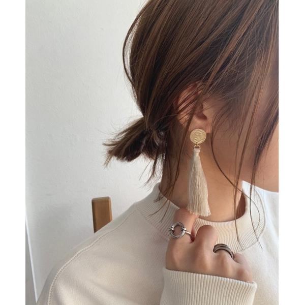 ※このアイテムは返品・交換対象外商品です。ZOZO問い合わせ番号:48567660ショップ:Port，ポートブランド:Port，ポート商品名:ゴールド レース タッセル ピアスカテゴリ:アクセサリー>ピアス（両耳用）ブランド品番:Y-...