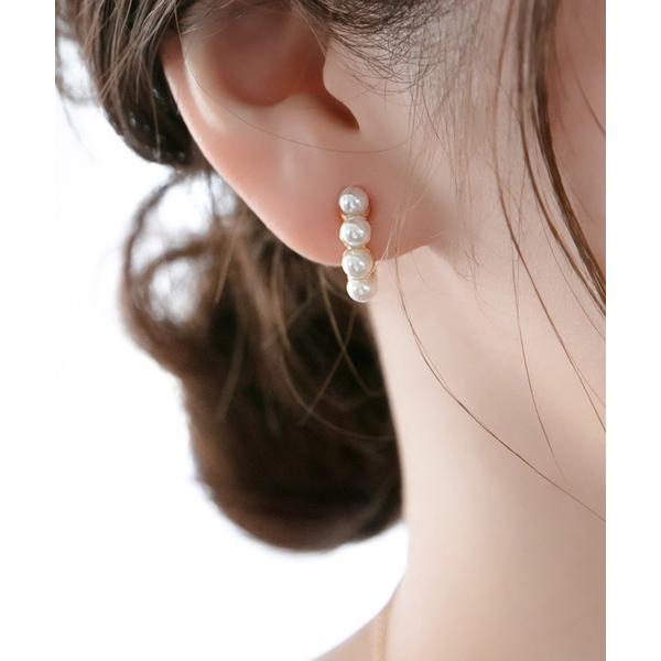 ZOZO問い合わせ番号:49632580ショップ:JEWEL ADDICT，ジュエルアディクトブランド:Phoebe，フィービィー商品名:【シリーズ累計販売　15，000点突破！】【痛くないシリーズ】ノーブルパールエアリーイヤリング/大ぶり...