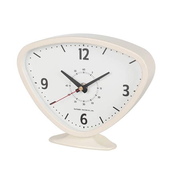 ZOZO問い合わせ番号:49634398ショップ:DULTON，ダルトンブランド:DULTON，ダルトン商品名:RAINARD CLOCK/置時計カテゴリ:インテリア>置時計ブランド品番:K925-1257GY/K925-1257IV...